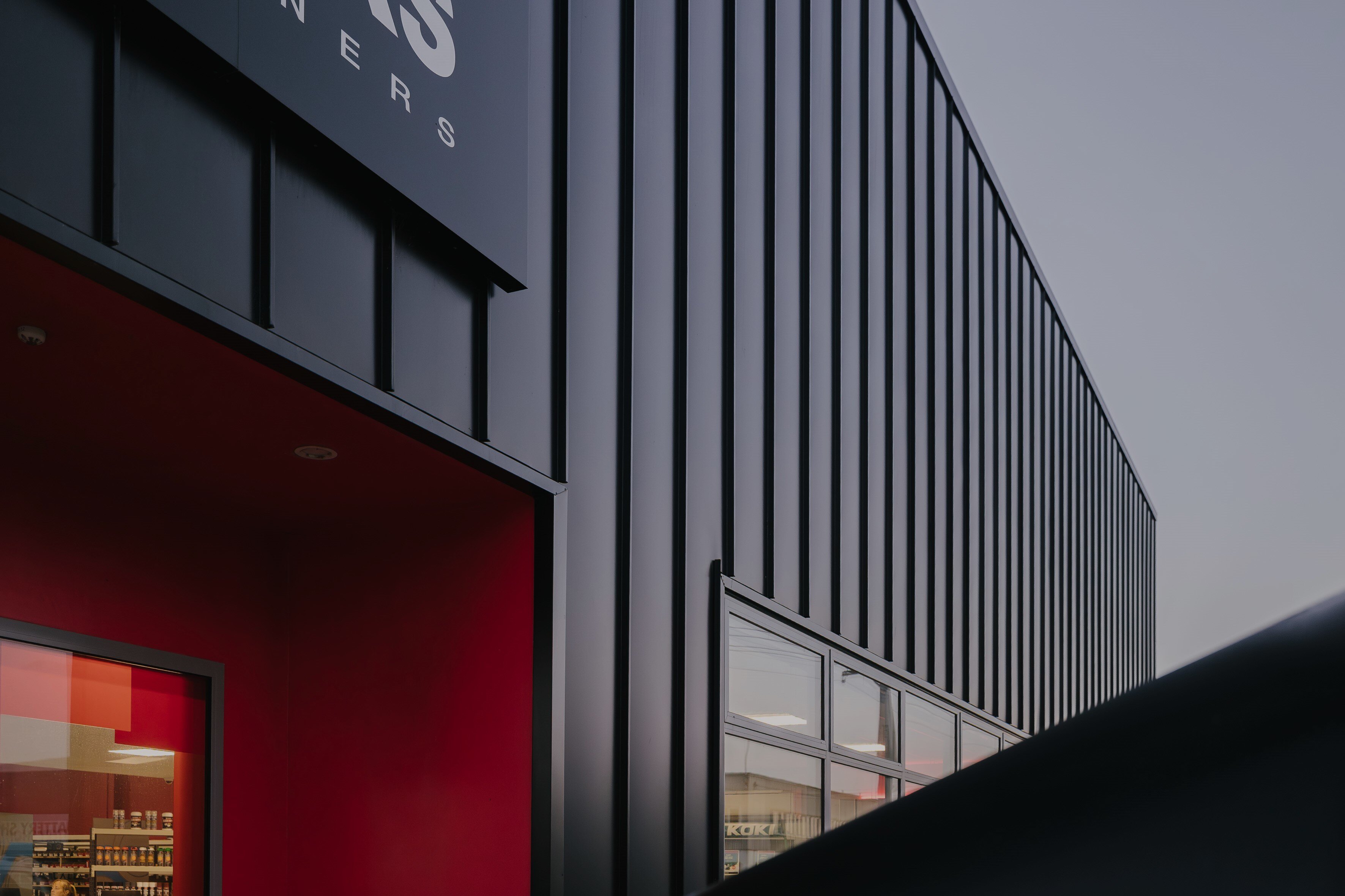 Modern Commercial Buildings Metal